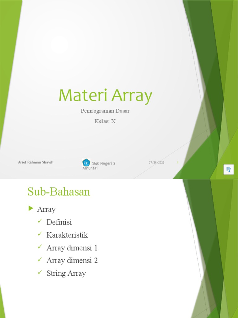 Arief Rahman Shaleh, S.PD | PDF