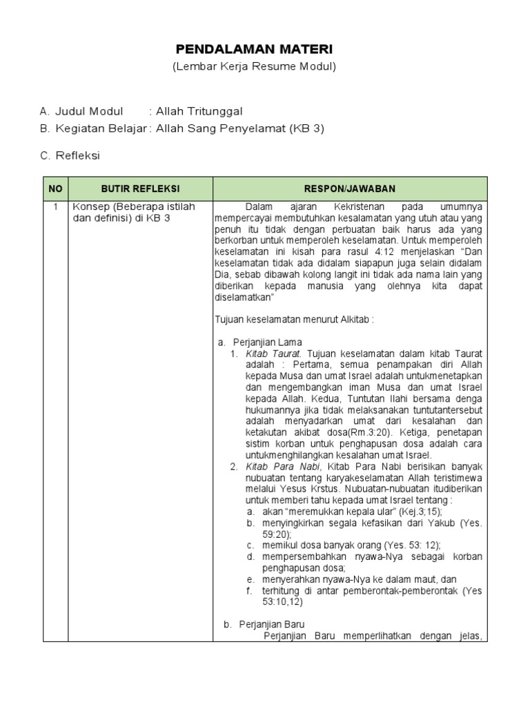 LK - Resume Pendalaman Materi PPG 2022 KB 3 | PDF