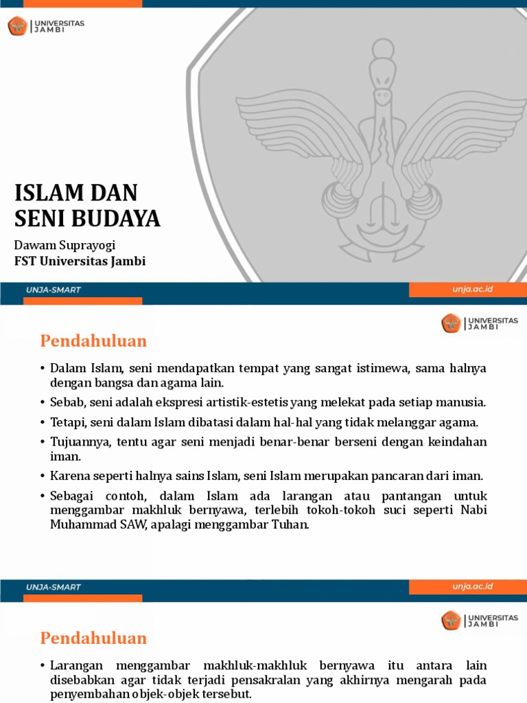Kebudayaan Islam dan Seni di Indonesia | PDF | Ilmu Sosial | Sejarah