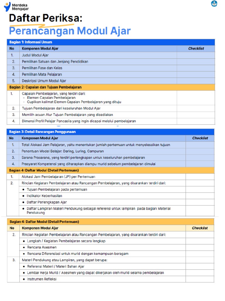 Modul Ajar Draf | PDF