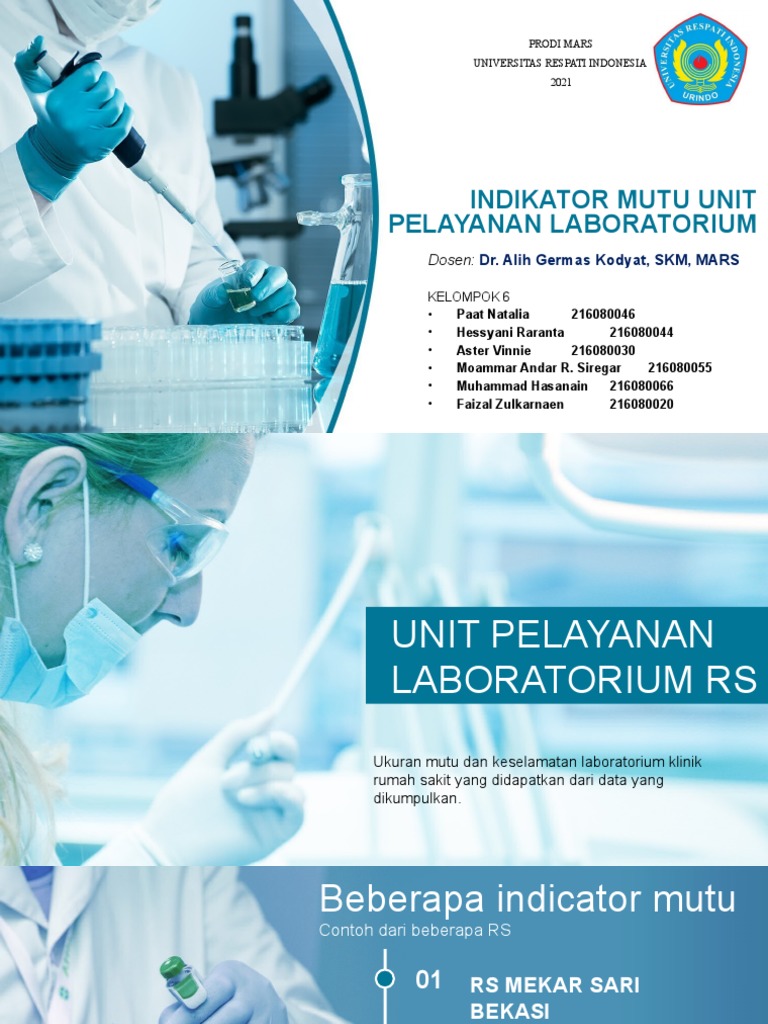 Indikator Mutu Laboratorium RS 2021 | PDF