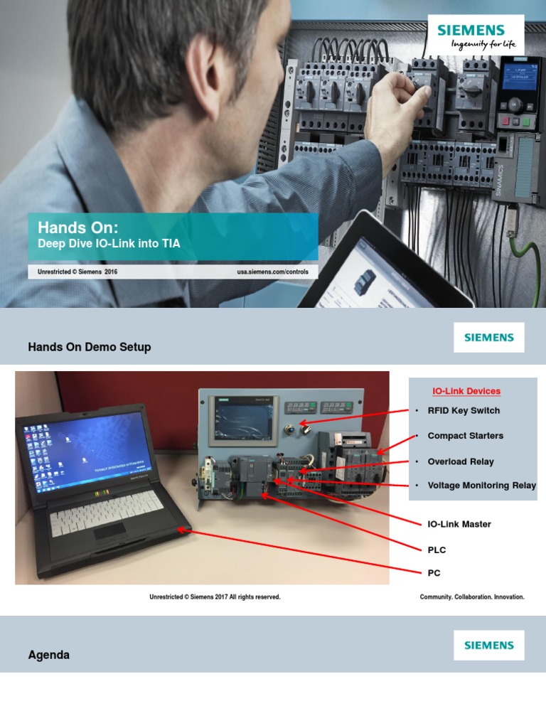 IO-Link Hands On Training Labs | PDF | Relay | Computing