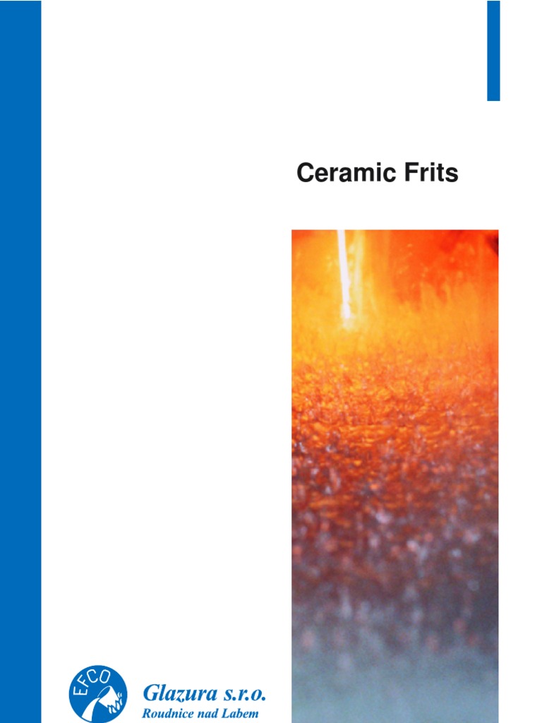 Ceramic Frits | PDF | Pottery | Thermal Expansion