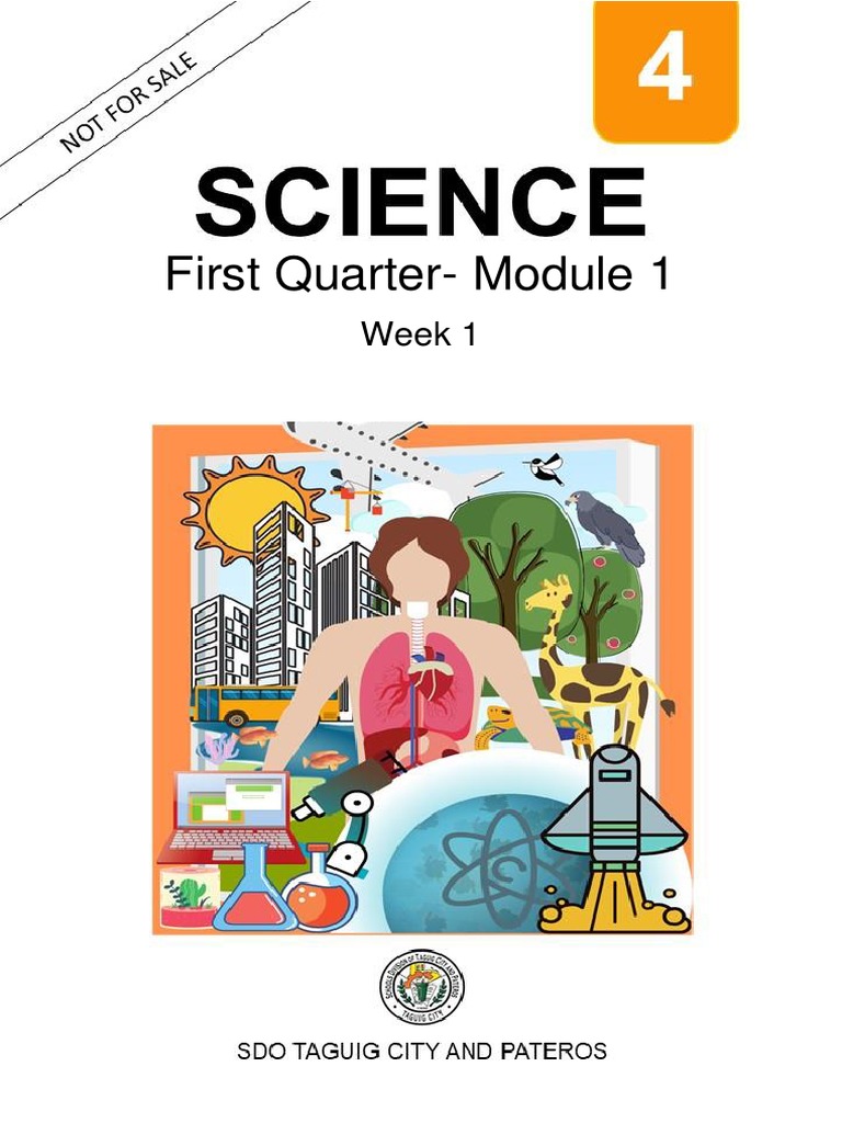 Science 4 q1 Module1 Final Version | PDF | Learning | Water