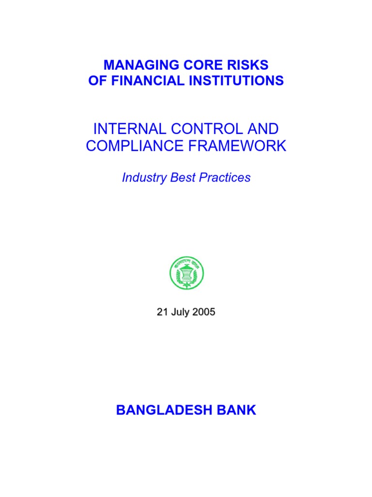Internal Control Framework | PDF | Internal Audit | Audit