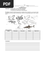 Animals Move in Many Ways:, ,,, or .: Crawl | PDF