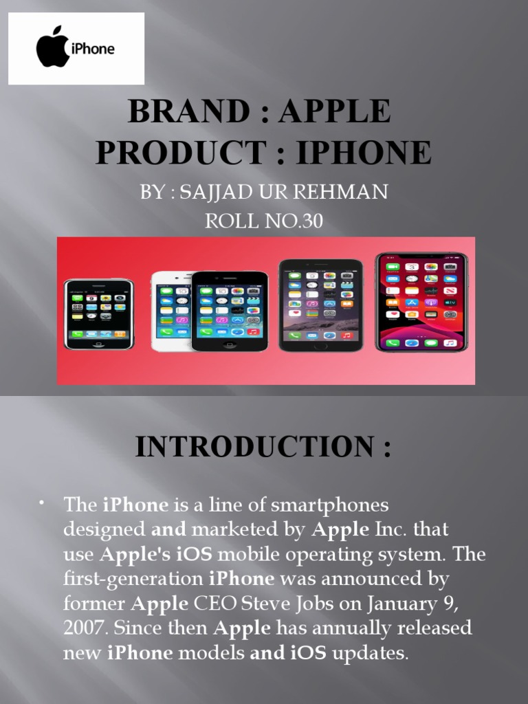 Apple Iphone | PDF | I Phone | Apple Inc.