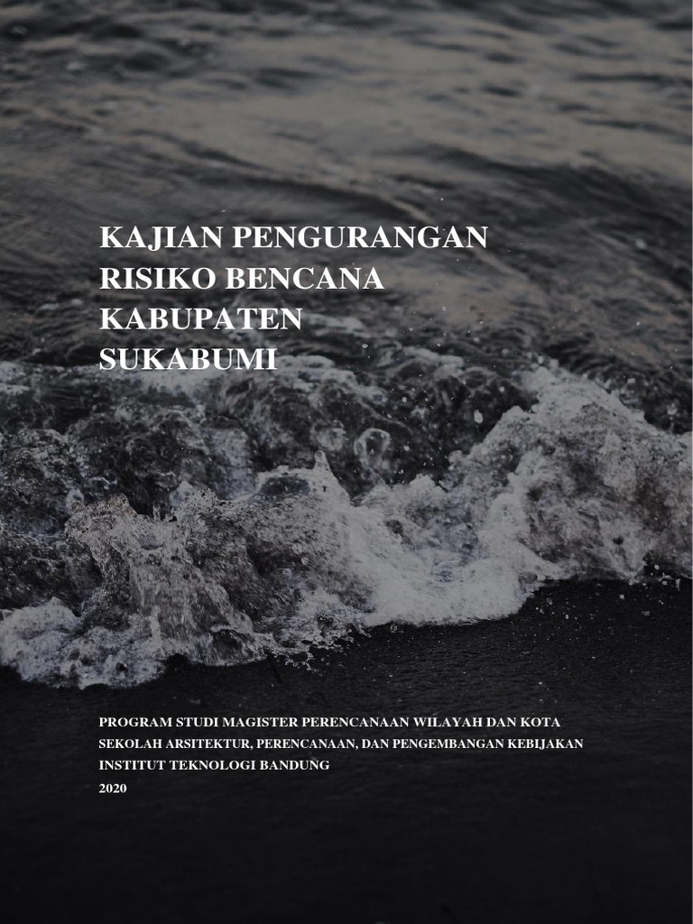 Laporan Kajian Risiko Tsunami Sukabumi Kirim | PDF