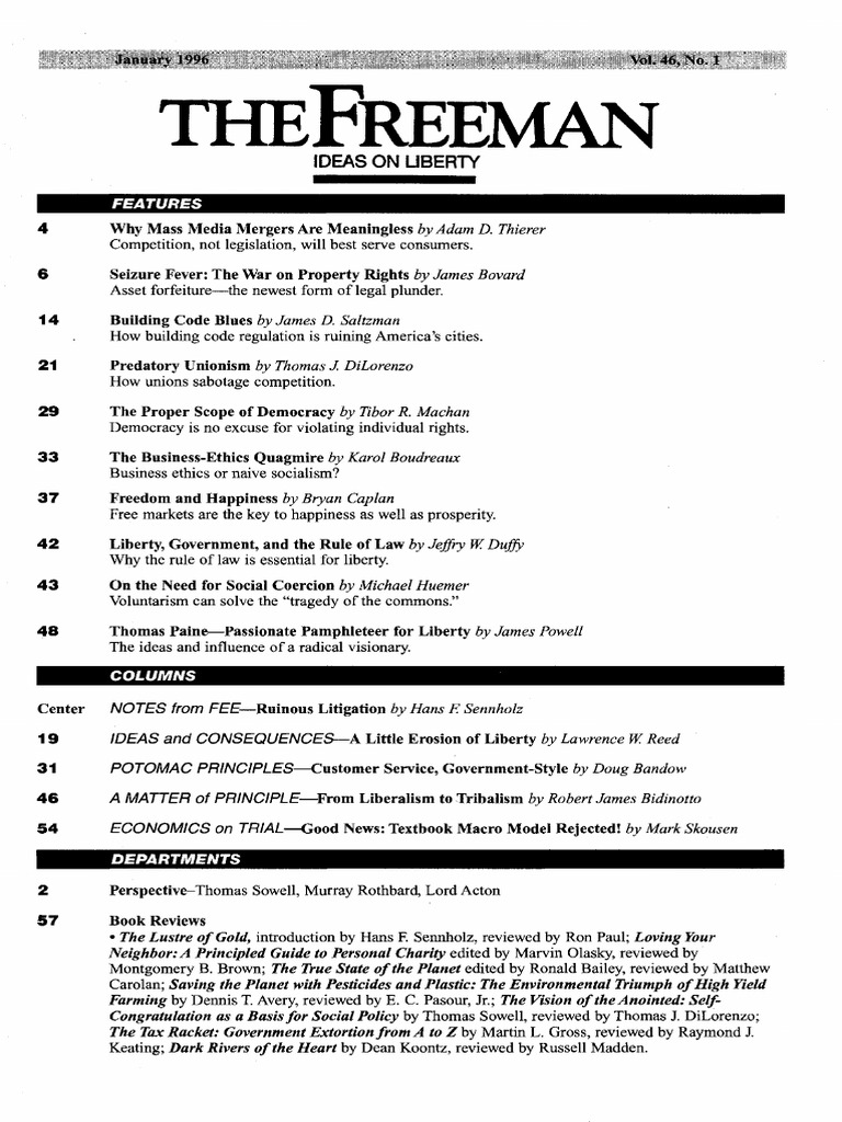 The Freeman 1996 2 | PDF | Asset Forfeiture | Justice