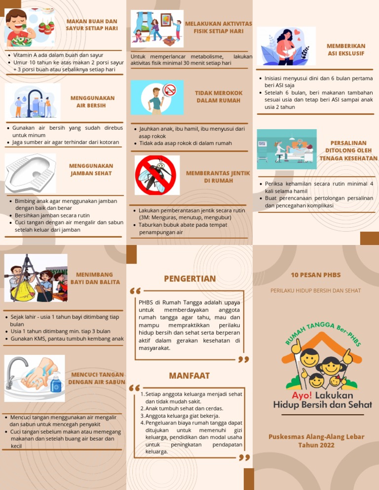 Panduan PHBS untuk Keluarga Sehat | PDF