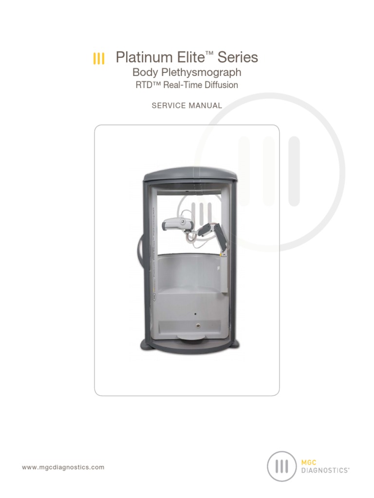 MGC Diagnostics Platinum Elite Service Manual 2 | PDF | Valve | Calibration