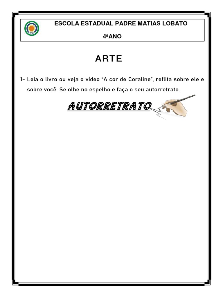 Arte - A Cor de Coraline | PDF