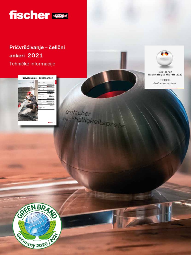 Pričvršćivanje - Čelični Ankeri: Tehničke Informacije | PDF