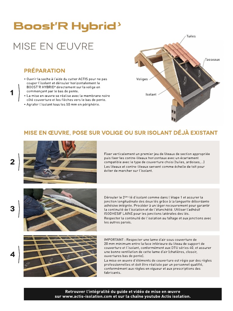 IR Boost R Hybrid Guide de Pose | PDF