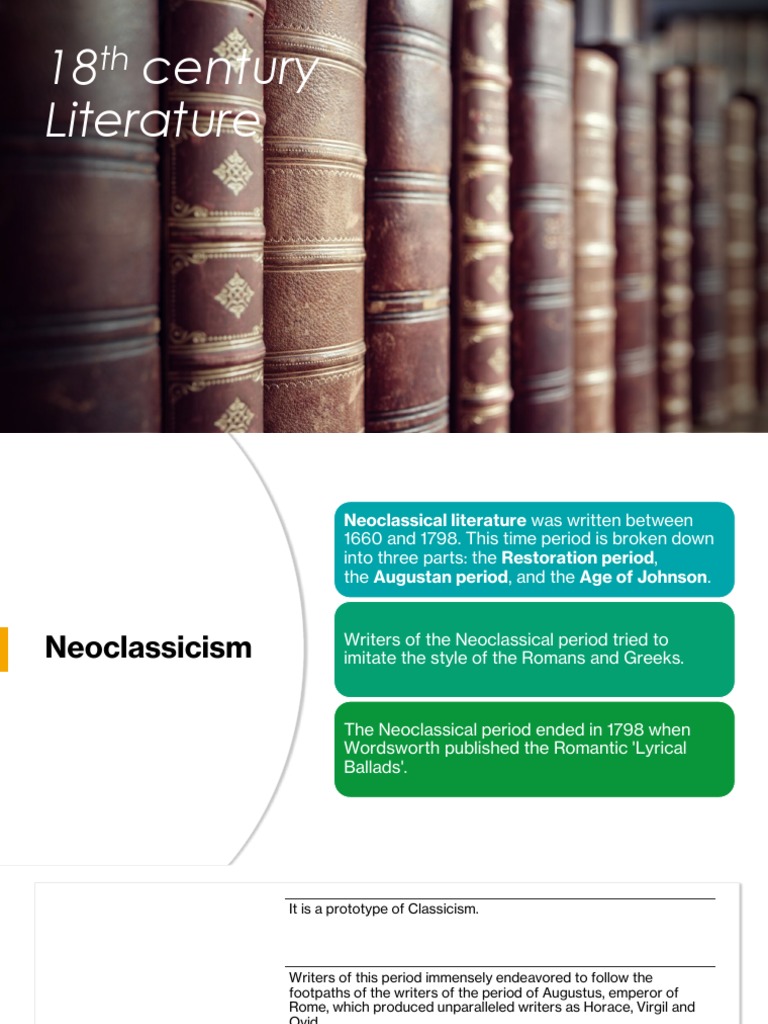 Neoclassicism | PDF | Poetry | John Dryden