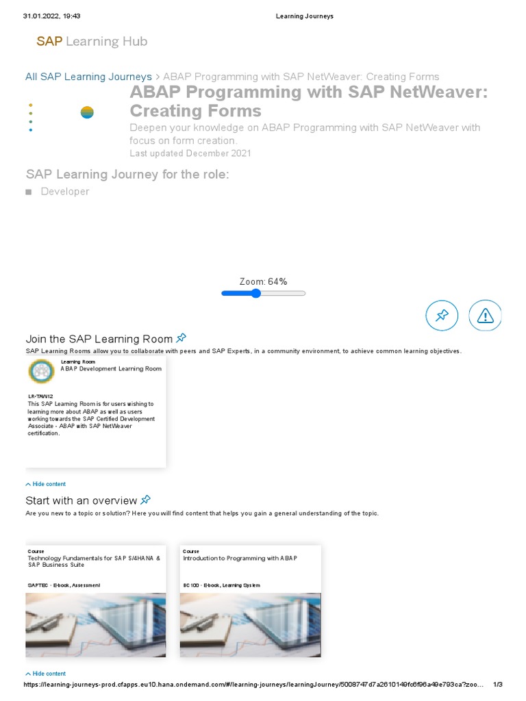 ABAP Programming with SAP NetWeaver Creating Forms | PDF | Learning | Communication