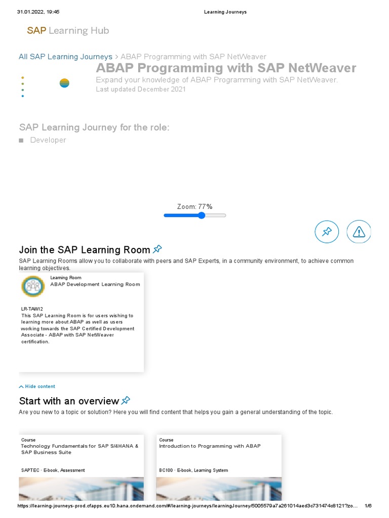 ABAP Programming With SAP NetWeaver | PDF | Educational Technology | Learning
