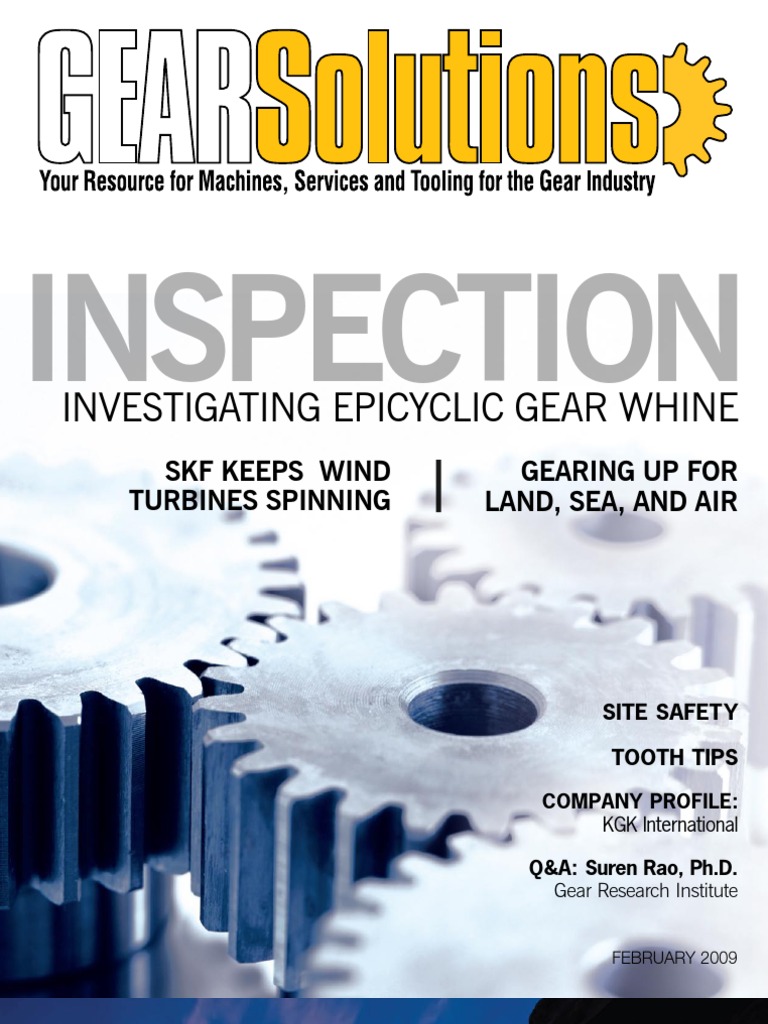 Gear Solutions 0209 | PDF | Gear | Bearing (Mechanical)