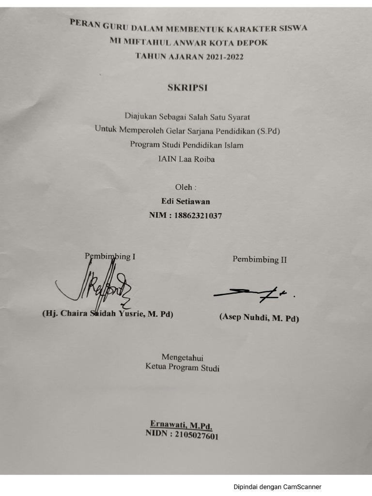 TTD Pak Asep | PDF