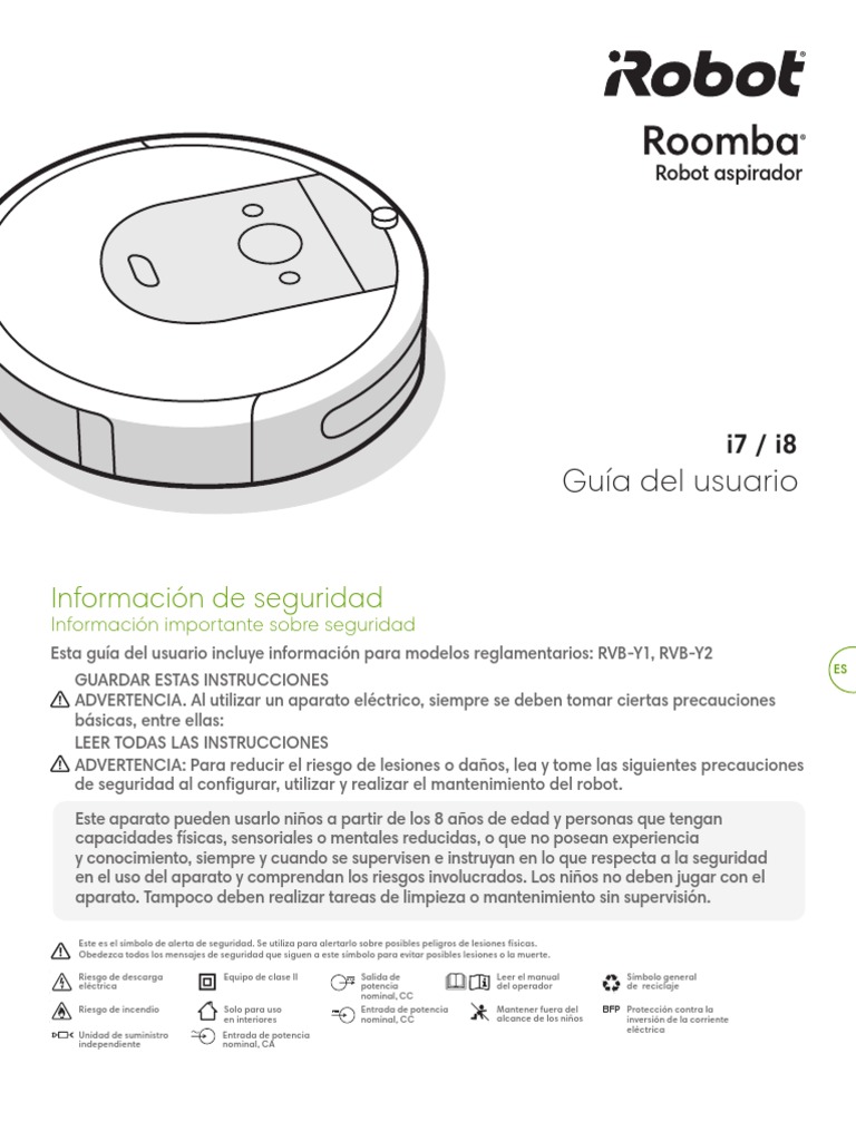 Manual Roomba I7 | PDF | Radio | Ingenieria Eléctrica