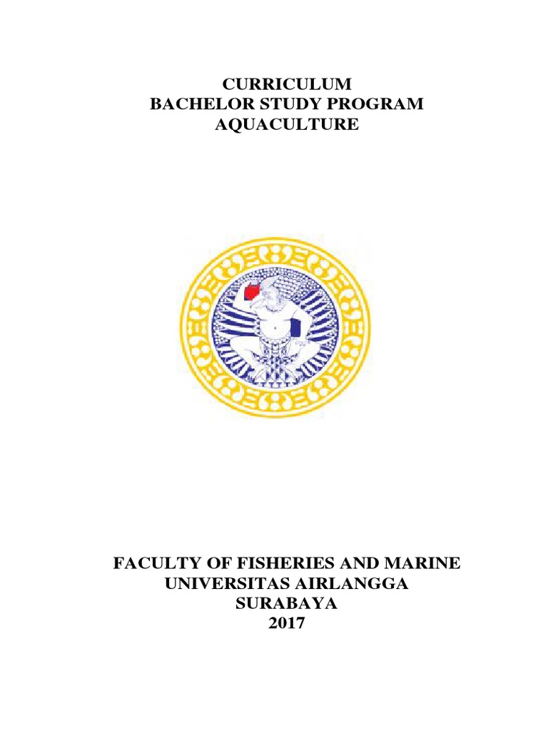 Curriculum of Bachelor Aquaculture Study Program | PDF | Aquaculture | Marine Biology