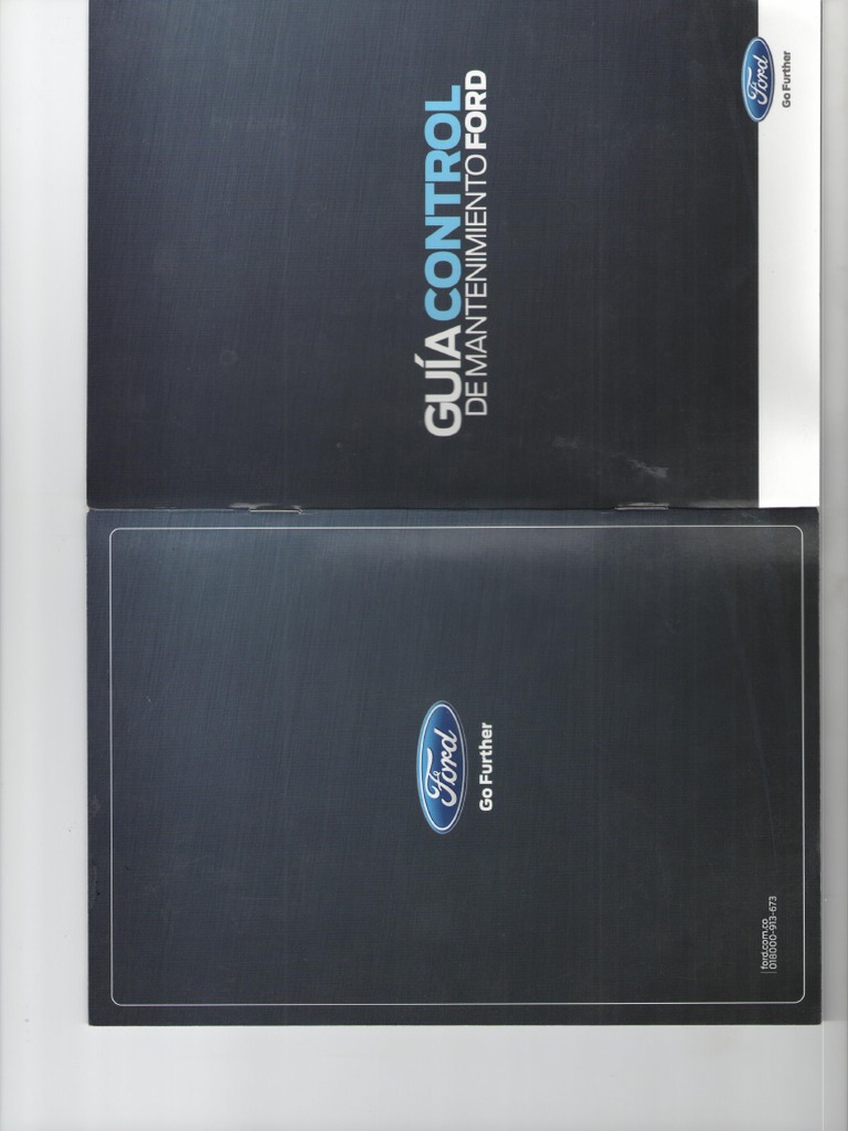 Guia Control de Mantenimiento Camioneta Ford Ranger Limited | PDF