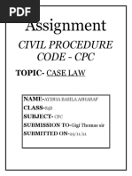 Rejection of Plaint - Sample Application Under Order 7, Rule 11 CPC 2 | PDF