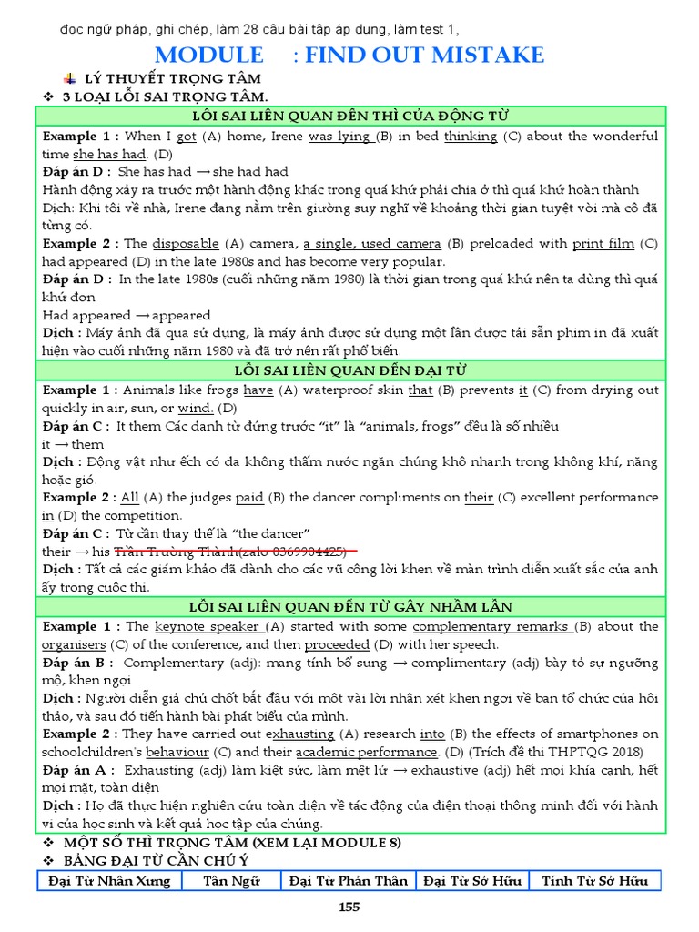 9 Chuyen - Oct - Week 4 | PDF