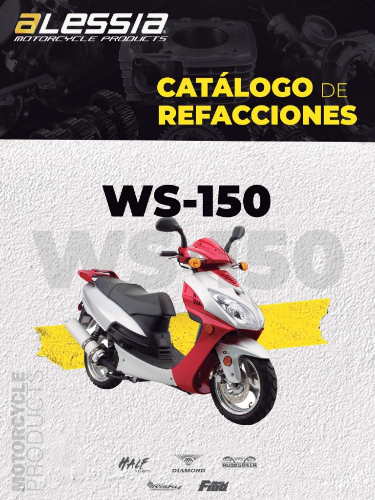 Manual de Repuestos WS-150 Sport | PDF | Vehículo de motor | Cupés