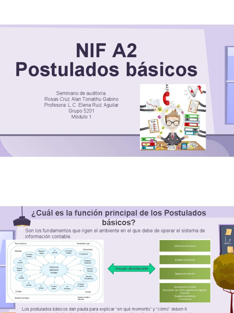 NIF A2 Postulados básicos-AROSAS-LAP | PDF | Contabilidad | Business