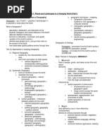 Aphg Quick Reference Sheet | PDF | Agriculture | Map