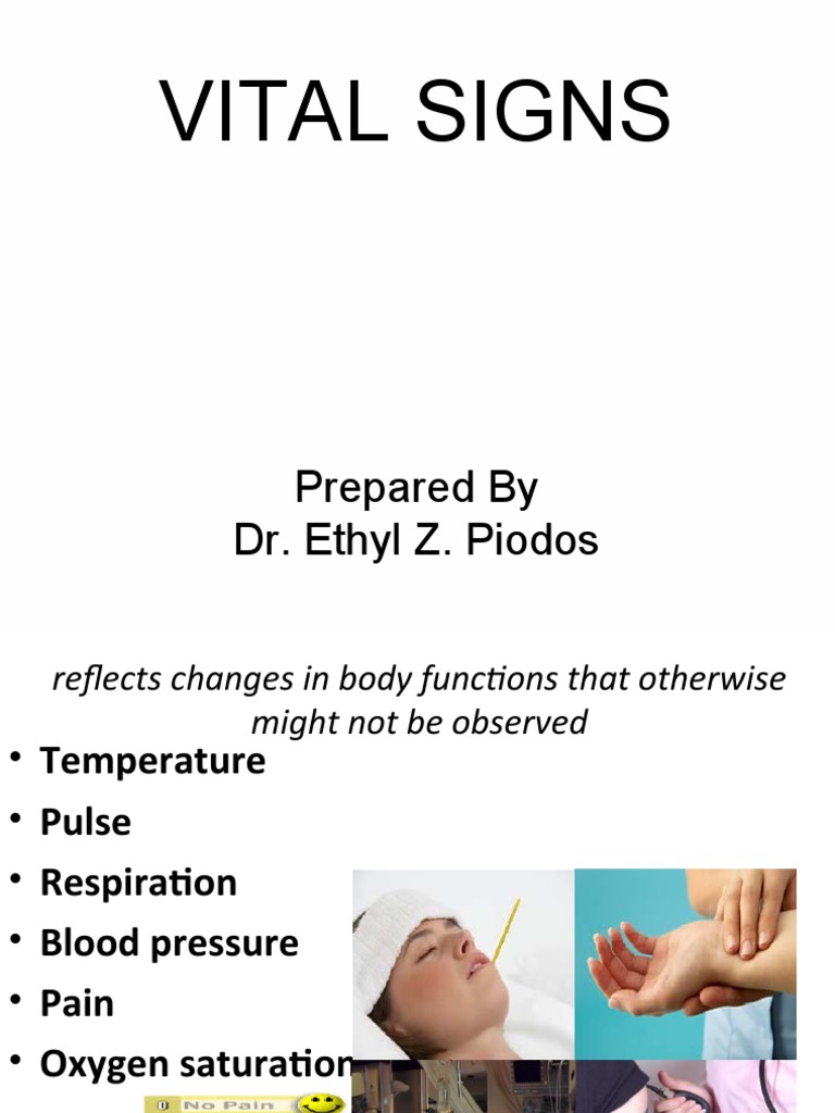 Vital Signs | PDF | Breathing | Pulse