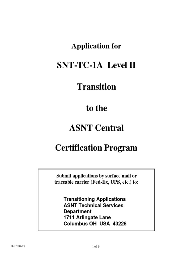 Asnt Level II | PDF | Nondestructive Testing | Identity Document