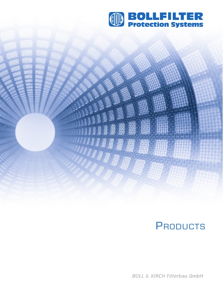 Roducts: Boll & Kirch Filterbau GMBH | PDF | Filtration | Valve