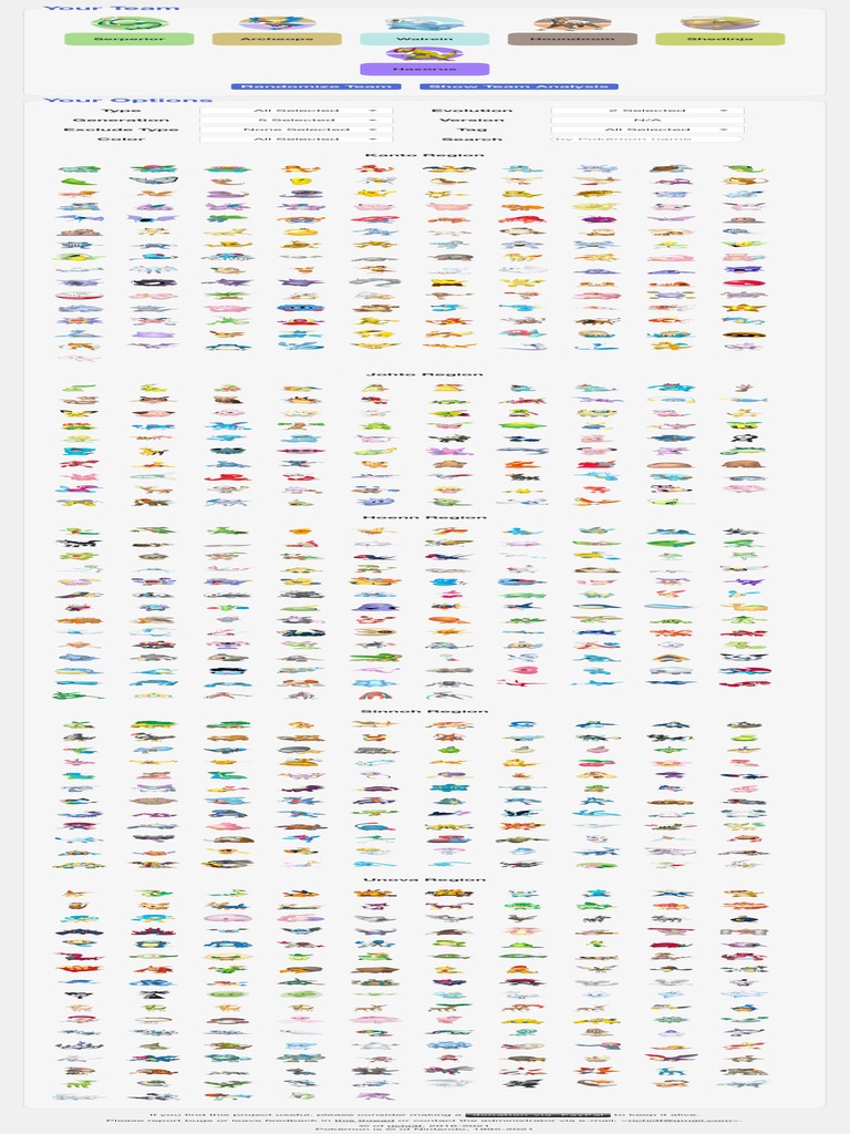 Pokémon Team Planner | PDF