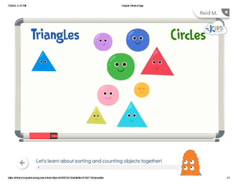 Espark Student App Screen Capture | PDF