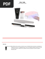 Paso A Paso U As Polygel 2021N | PDF | Clavo (anatomía) | Sistema tegumentario