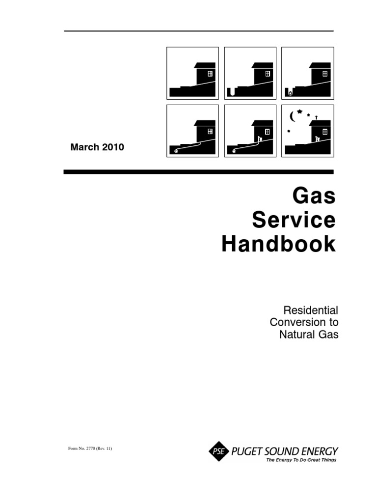 Gas Service Handbook | PDF | Combustion | Natural Gas