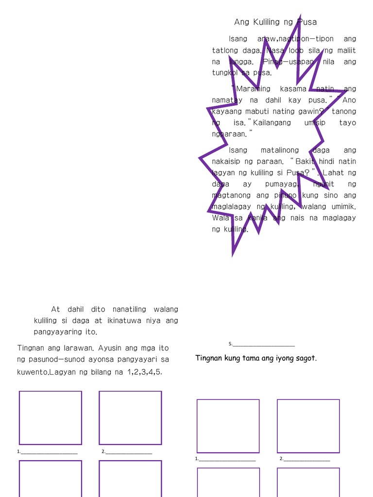 Ang Kuliling NG Pusa | PDF