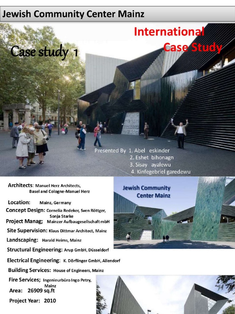 Case Study Cummunity Center Presentation | PDF