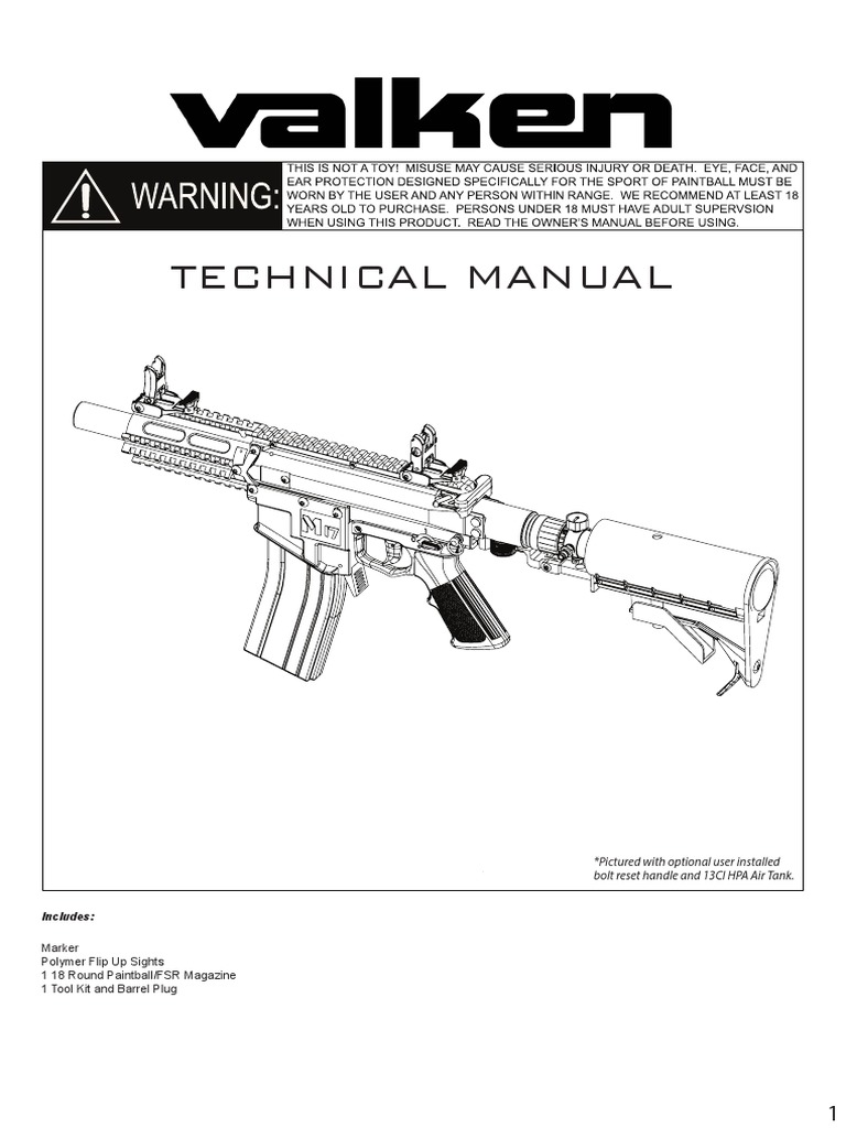 Technical Manual: Includes | PDF | Trigger (Firearms) | Projectile Weapons