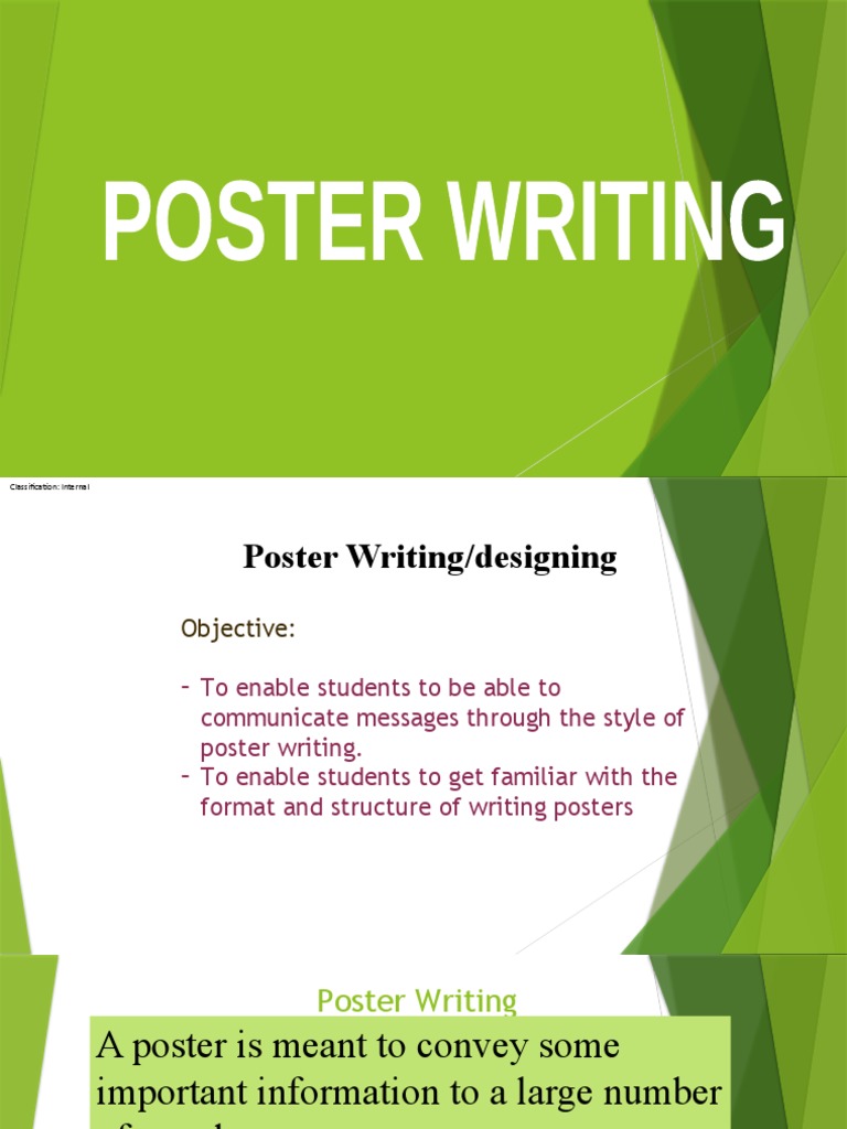 Poster Writing January 2022 | PDF | Poster | Advertising
