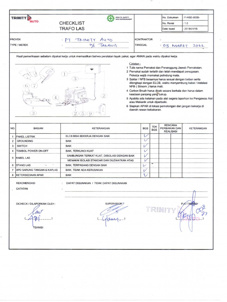 Inspeksi Tools | PDF
