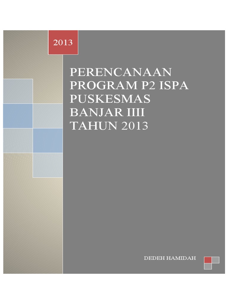 Perencanaan Program P2 Ispa | PDF