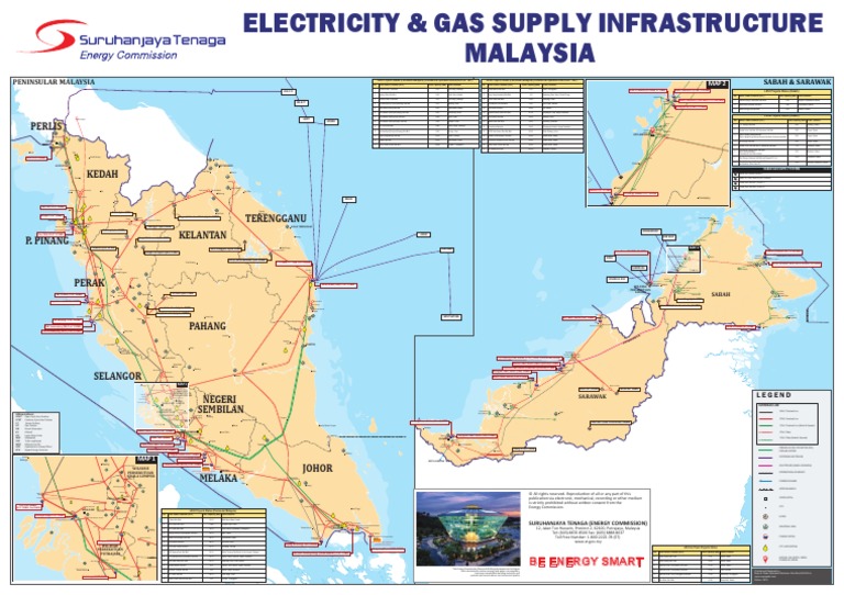 Electricity & Gas Supply Infrastucture Malaysia 2019 | PDF | Economies ...