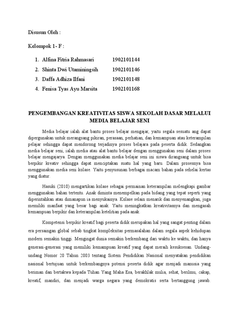 Essay Pengantar Pendidikan | PDF