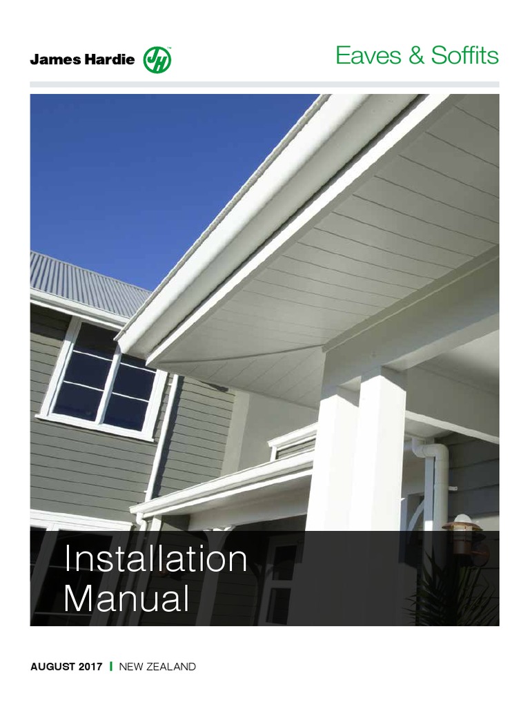 James Hardie Eaves and Soffits Installation Manual | PDF | Silicon ...