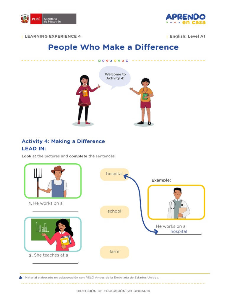 Activity 4 - Making A Difference 3 | PDF
