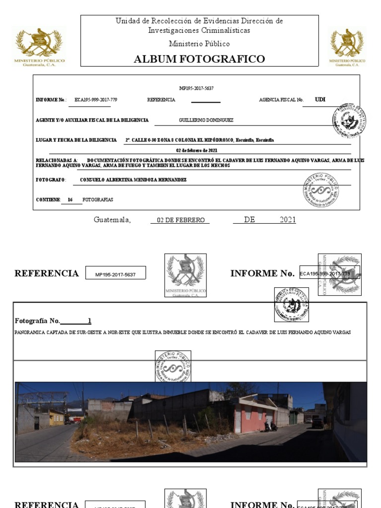 Album Fotografico Del MP | PDF