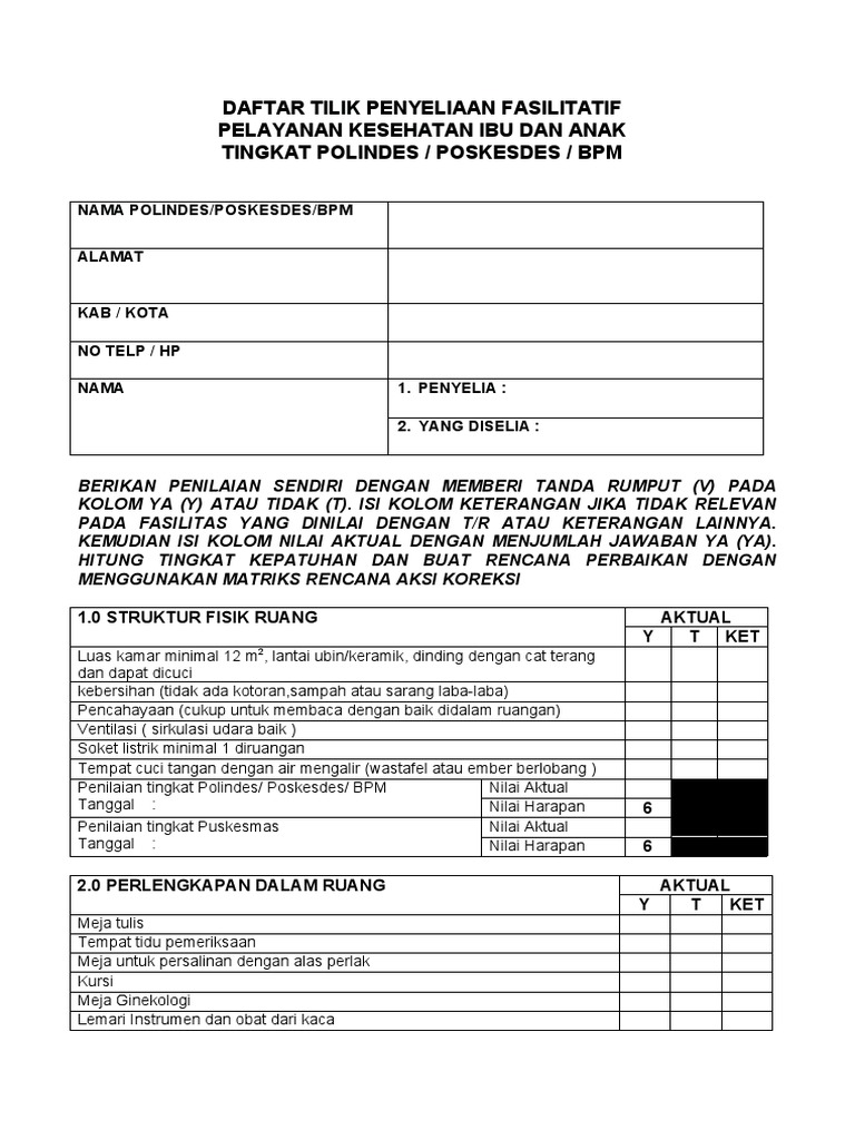 Daftil Penyeliaan Fasilitatif PMB | PDF | Sains & Matematika